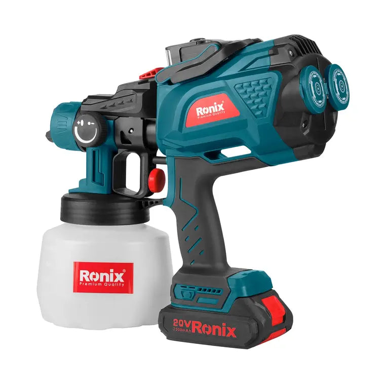 8604 20v Cordless spray gun ronix – Sawaya Tools