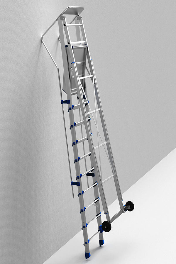 Fortezza ladder 3.10m x 7 steps Marchetti made in Italy / (Available i ...